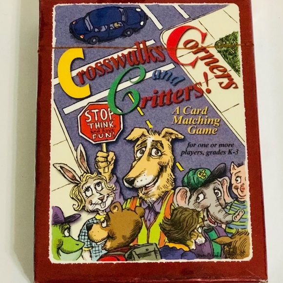 Toys | New Cross Walks Corners And Critters Matching Card Game | Poshmark